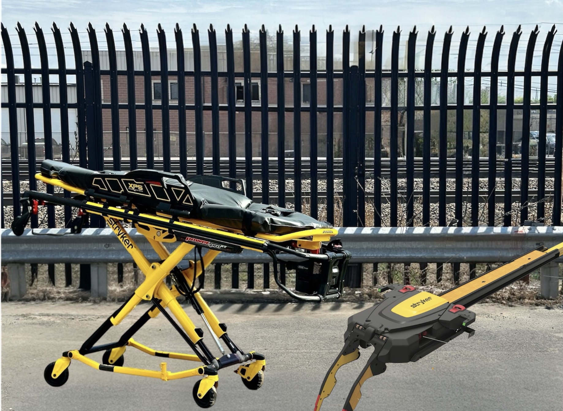 Stryker Power Pro XT 6506 & Power Load 6390 W Floor Plates Completely ...