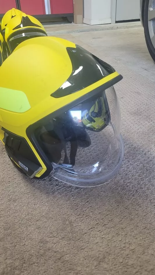 MSA Cairns XF1 Fire Helmet, European Style