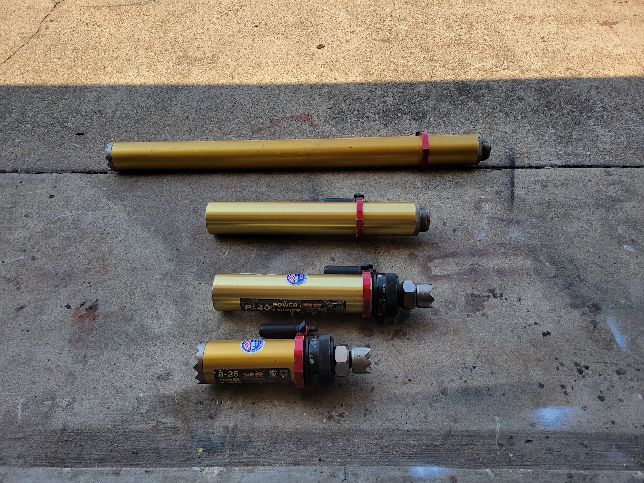 Power Hawk Power Pusher Rescue Tool, P-25, P-40 Mechanical Extraction ...