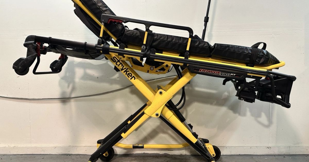 Stryker Power Pro XT 6500 Ambulance Stretcher Cot Gurney w/ Power-Load ...
