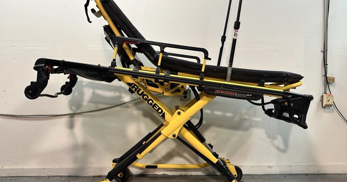 Stryker Power Pro XT 6500 700LB Ambulance Stretcher Cot Gurney ...