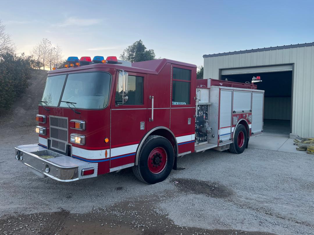 Used engines and pumpers – Garage